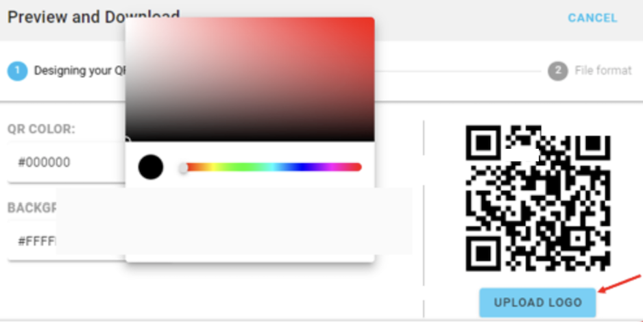 e-label - Editor - QR Code - Customizing a QR Code Image and Saving a Template – Scantrust Help ...