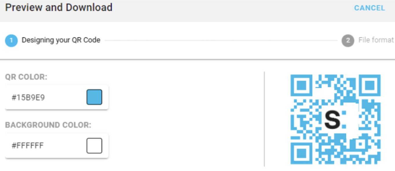 e-label - Editor - QR Code - Customizing a QR Code Image and Saving a Template – Scantrust Help ...