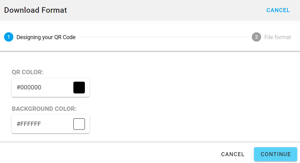 e-label - Editor - QR Codes - Downloading e-label QR codes in Bulk ...