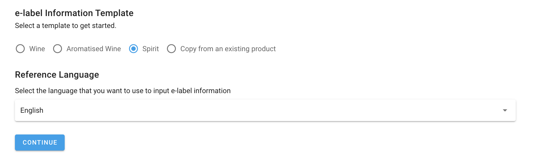 e-label - Troubleshooting - Portal Language and Editor Language are different – Scantrust Help ...
