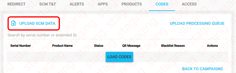 Update Serial Number by Extended id - Template – Scantrust Help Center